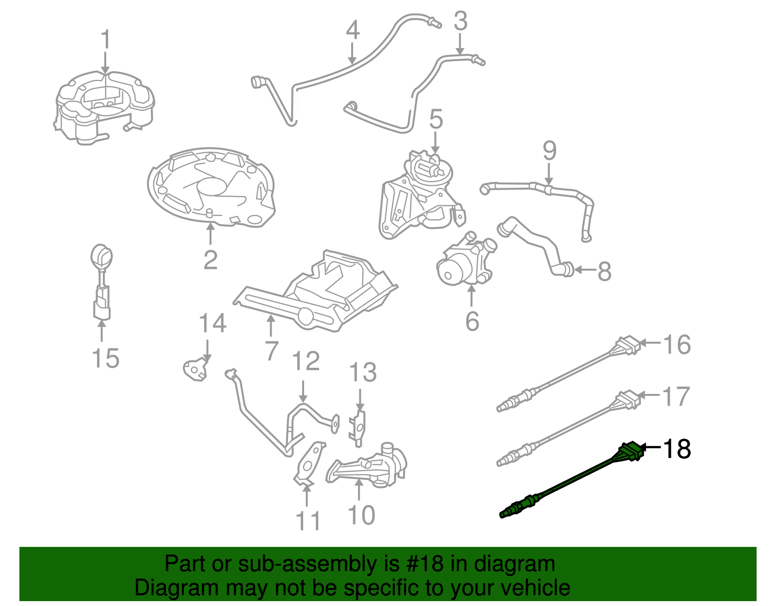 06A-906-262-CK - High-Quality Oxygen Sensor for 2005-2014 Volkswagen ...