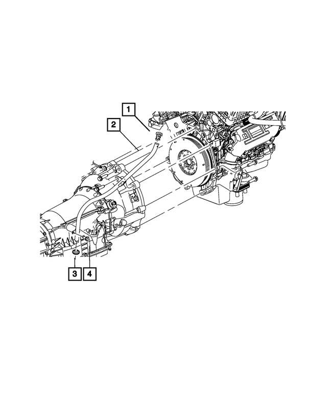 2001-2024 Mopar Grommet, Mounting 4810021AB | Mopar eStore