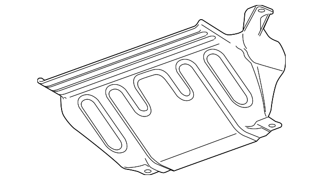 2019-2023 GM Engine Splash Shield 84593757 GM | GMPartsDirect.com