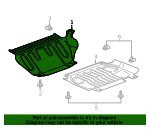 2019-2023 GM Underbody Splash Shield 84125967 | TascaParts.com