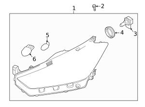 26060-5RL4A - Composite Assembly 2018-2020 Nissan Kicks | Nissan Parts ...