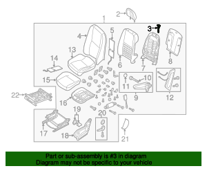 000-970-01-41-9E80 - Headrest Guide 2010-2018 Mercedes-Benz | Mercedes ...