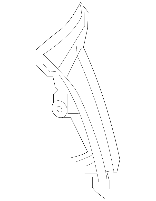 253-690-77-03 - Rear Pillar Trim 2016-2022 Mercedes-Benz | Mercedes ...