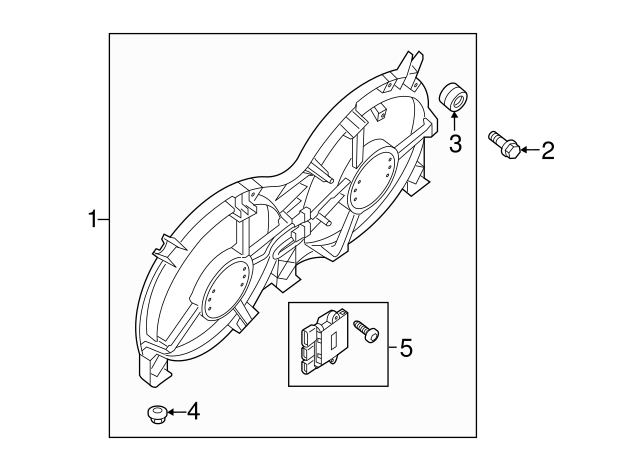 21481-3JA2E - Fan Assembly - 2013-2020 Infiniti | Discount Infiniti Parts