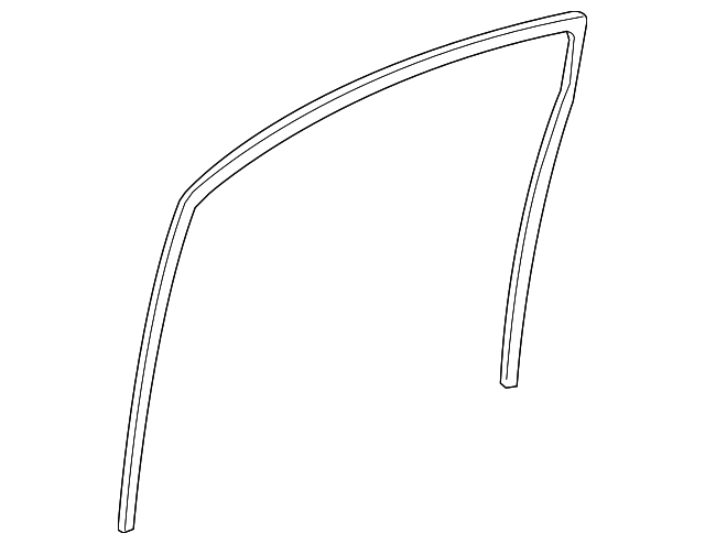 2007-2022 Toyota Glass Run 68141-0C030 | Toyota Parts Center