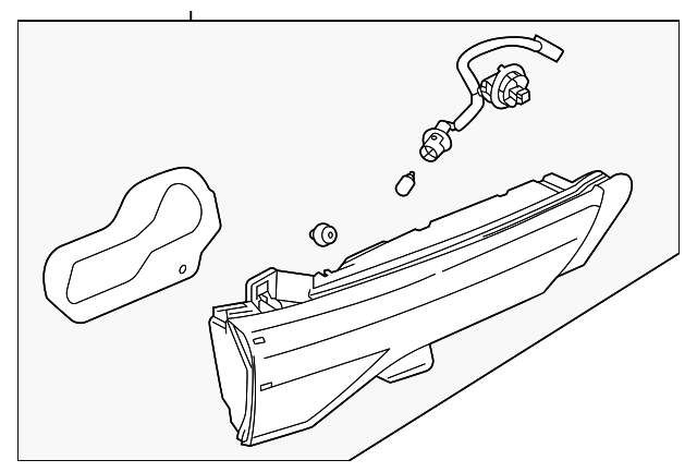 2022-2024 Mitsubishi Tail Lamp Assembly 8330B186 | Mitsubishi Parts ...