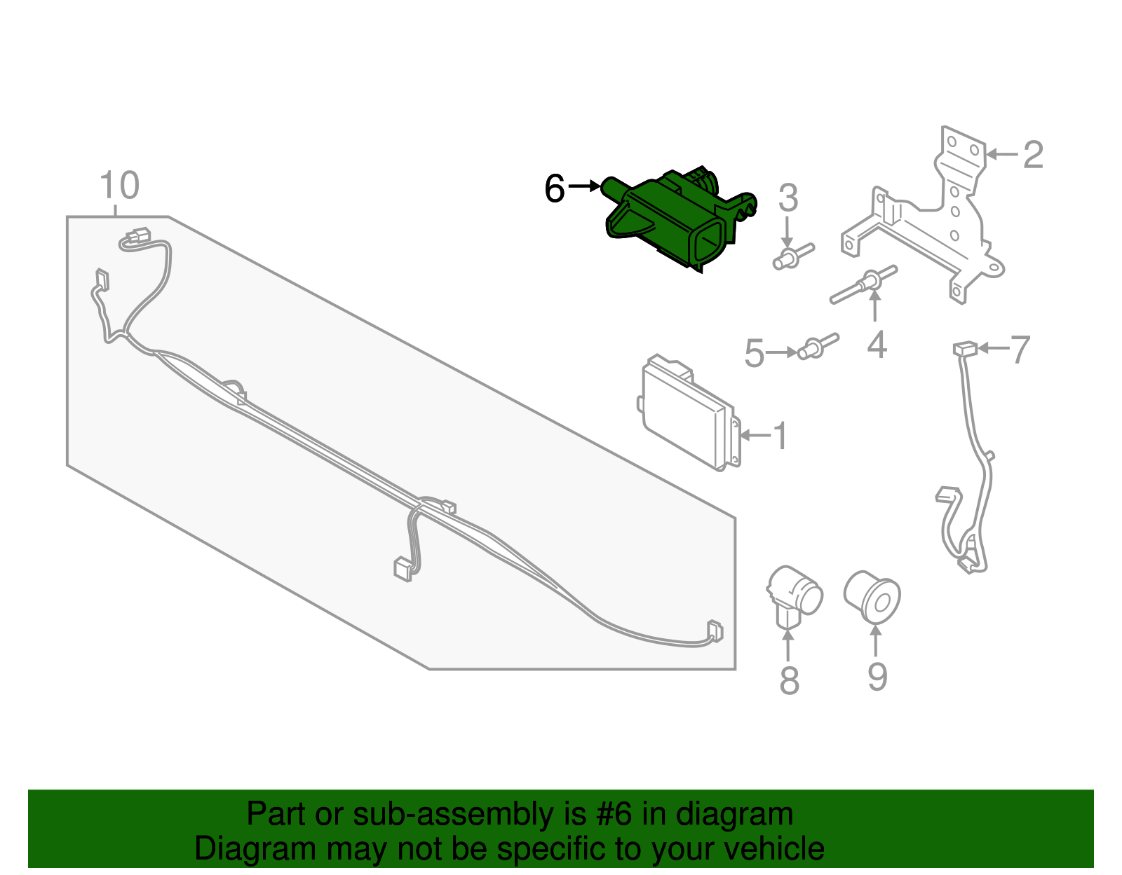 JL3Z-12A647-AA - Temp Sensor 2018-2020 Ford F-150 | Ford Parts Direct