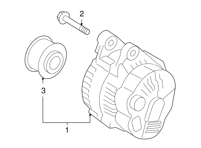 37300-3C510-SJ - Alternator 2010-2012 Hyundai Santa Fe ...