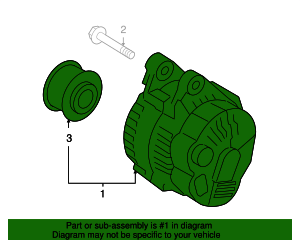 37300-3C510-SJ - Alternator 2010-2012 Hyundai Santa Fe ...