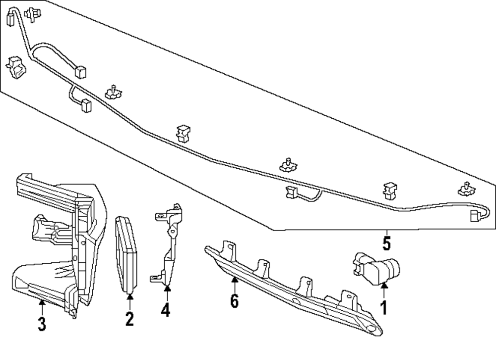 74985-T90-A01 - 2023-2025 Honda Pilot - Sensor | Genuine Honda Parts