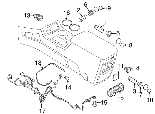 Ford Dealership 2013-2019 Ford Heater & AC Control DA8Z-19980-F | Ford ...