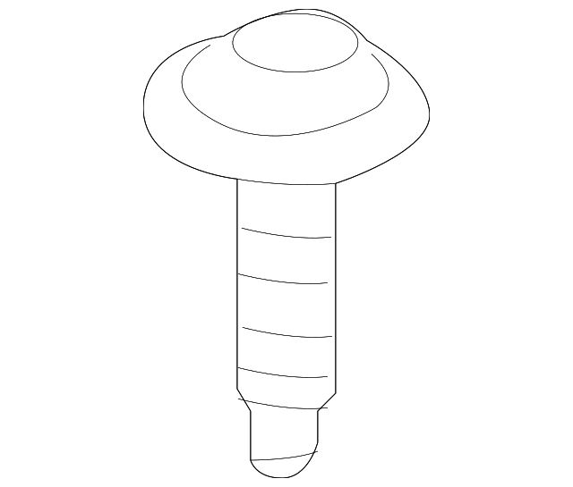 010-990-26-04 - Partition Panel Screw 2006-2023 Mercedes-Benz ...