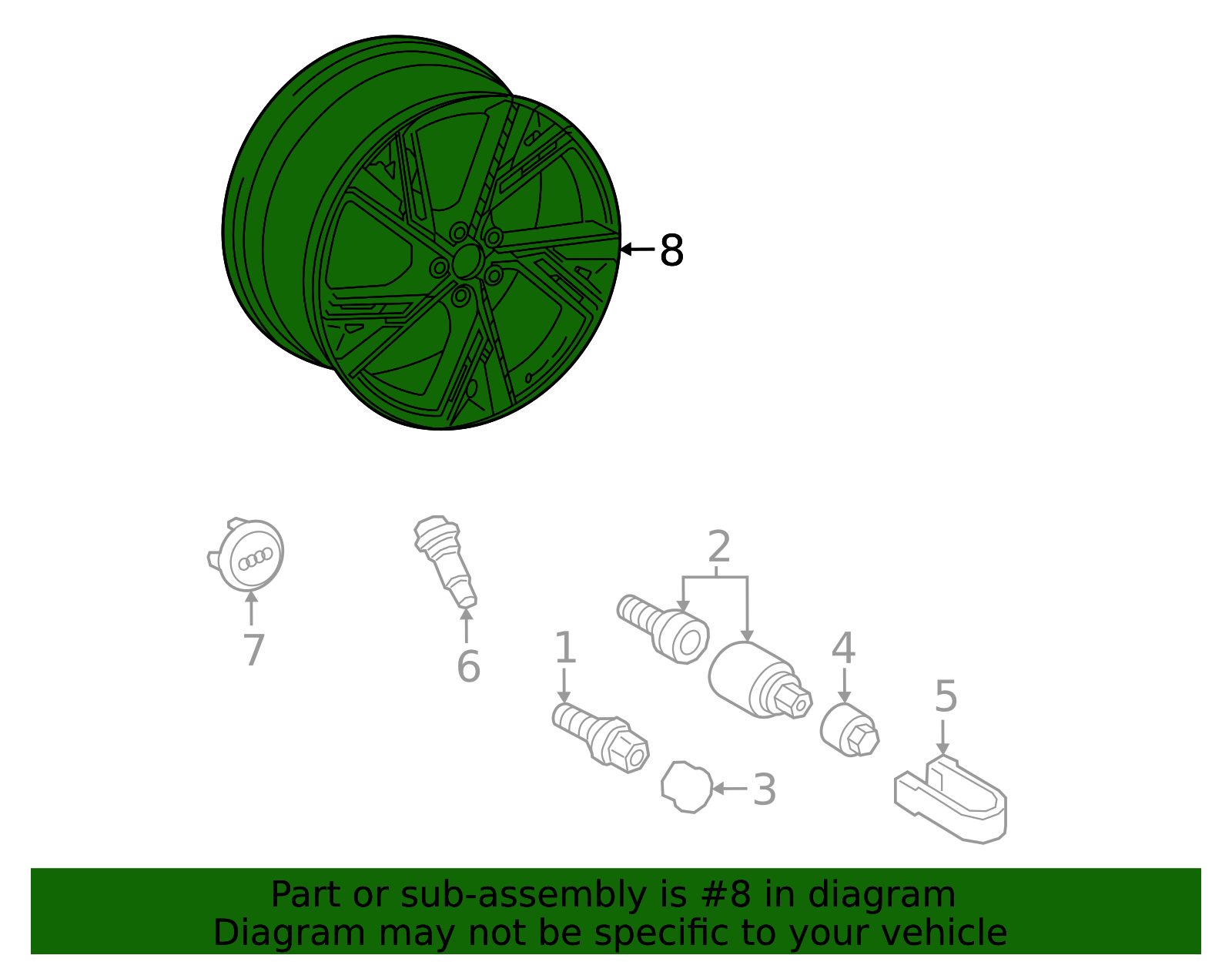 4K0-601-025-DJ - High-Quality Wheel, Alloy for 2021-2025 Audi ...