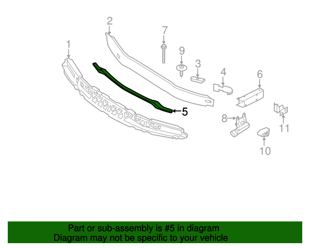 Genuine BMW 51-11-8-054-310 | Lower Support | FREE Shipping on Most ...