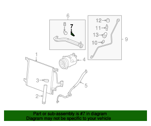 03041827 - Air Conditioning System Valve Core 1993-2025 GM | GMPartsNow