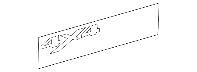 2003-2007 Dodge Decal Kit Tailgate 82208437 | TascaParts.com