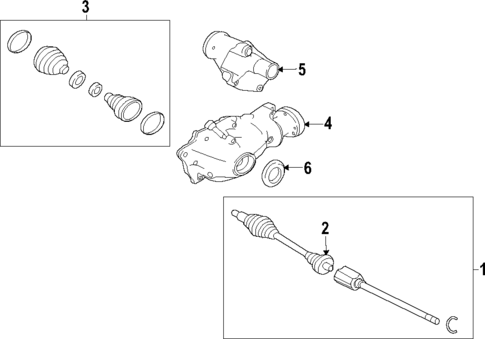 Front Axle for 2016 Jaguar XF | OEM Parts Online