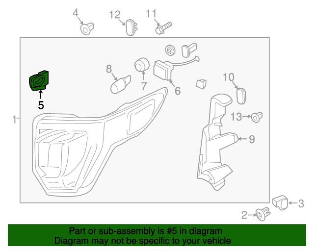 2016-2019 Ford Inner Cover DB5Z-10A862-A | TascaParts.com