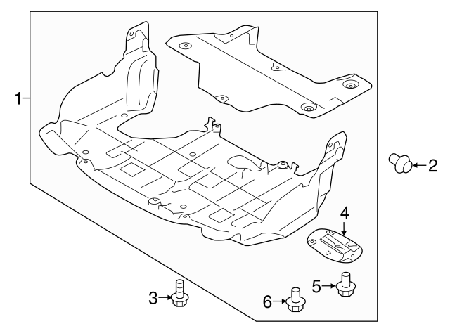 2017-2018 Subaru Forester Under Cover, Engine [ Pick Up Item Only ...