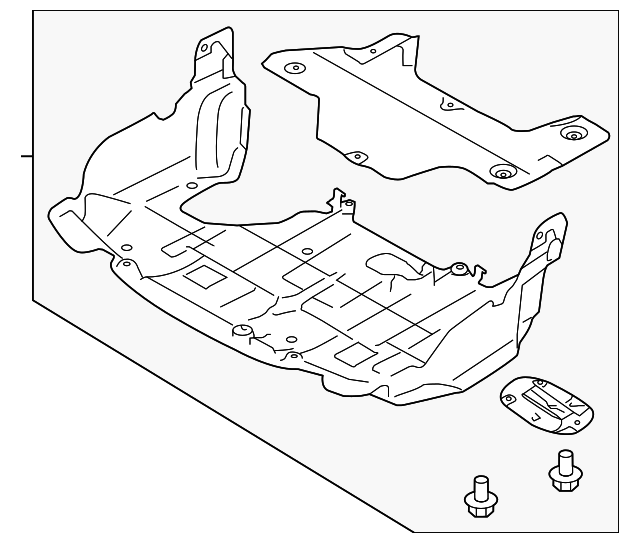 2017-2018 Subaru Forester Under Cover, Engine [ Pick Up Item Only ...