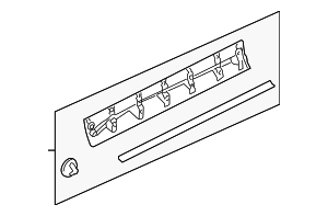 LR024159 - Lower Molding - 2006-2013 Land Rover Range Rover Sport ...