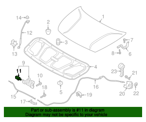 93880-1W000 - Switch Actuator 2012-2021 Kia | Kia.Parts Store