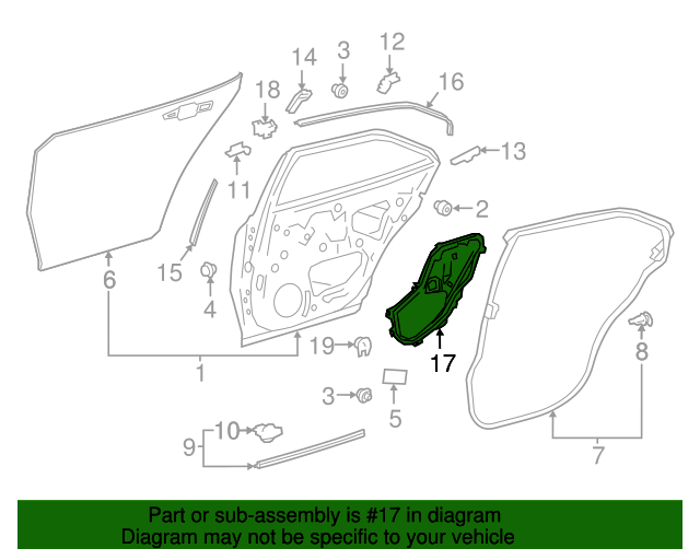 67841-06280 - Access Cover - 2018-2021 Toyota Camry | OEM Genuine ...