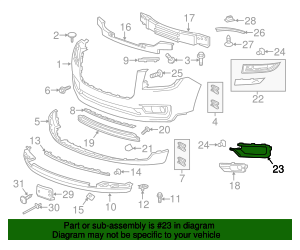 2013-2017 GMC Galvano Silver Front Driver Side Bumper Fascia Outer ...