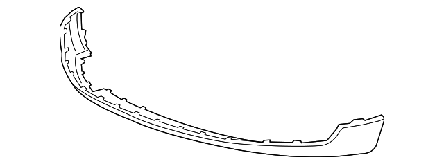 2013-2017 GMC Black Front Lower Bumper Cover 20982396 GM ...