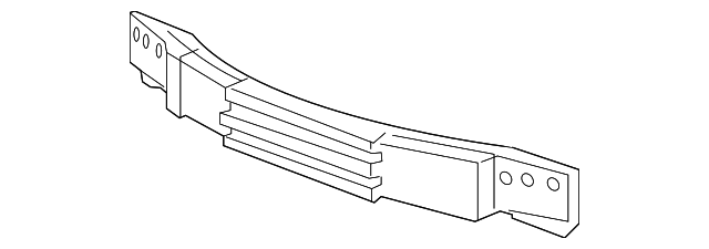 22806758 - Front Bumper Impact Bar 2007-2017 GMC | Malouf Parts Xperts