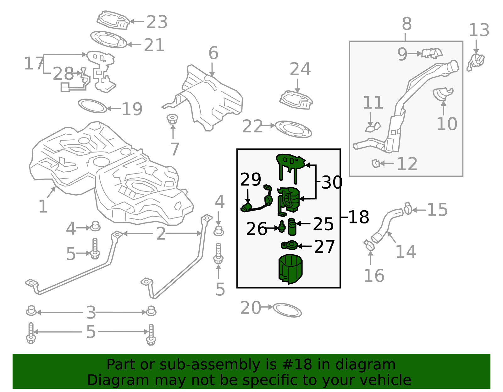 2021-2024 Mazda 3 Fuel Pump Assembly PX4J-13-35X | Retail Performance ...