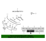 2016-2018 Kia Sorento Nameplate 86316-C6000 | Kia Automotive Parts