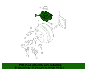 2003-2014 Volvo XC90 Reservoir 8683272 | TascaParts.com