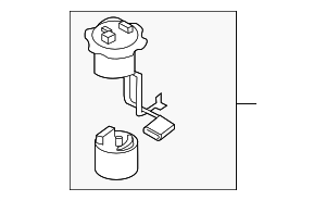 17040-EH11A (17040eh11a) - 2006-2008 Infiniti Fuel Pump Assembly ...