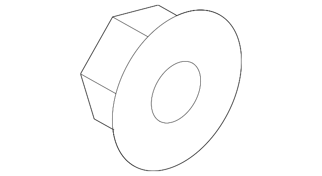 1998-2014 Ford Suspension Stabilizer Bar Link Nut N801995-S436 ...