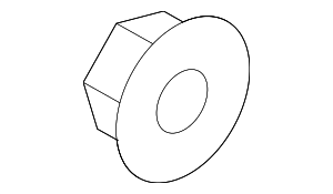 1998-2014 Ford Suspension Stabilizer Bar Link Nut N801995-S436 ...