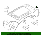 2019-2021 Hyundai Tucson Headliner Plug 85746-3L000-UUE | OEM Parts Online