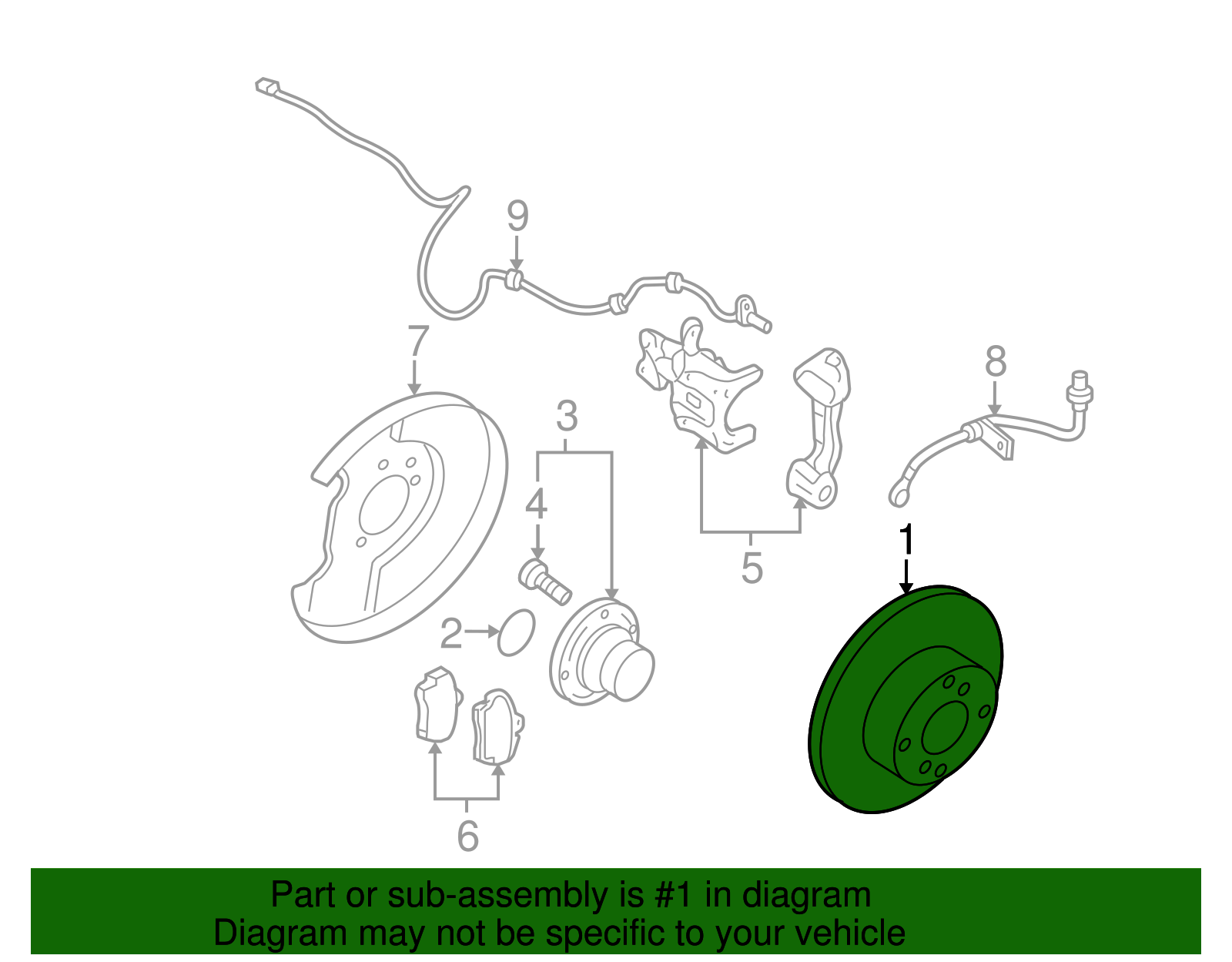 2002-2008 Nissan Rotor 43206-7Y000 | My Nissan Part