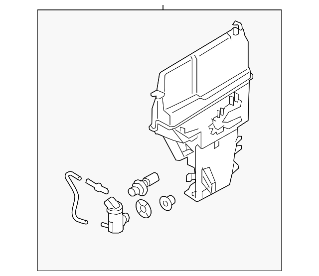 Genuine Reservoir Assembly for 2021-2024 Genesis | Part# 98610-T1000 ...