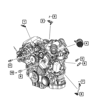2014-2019 Mopar Oil Temperature Sensor 68300629AA | Mopar eStore