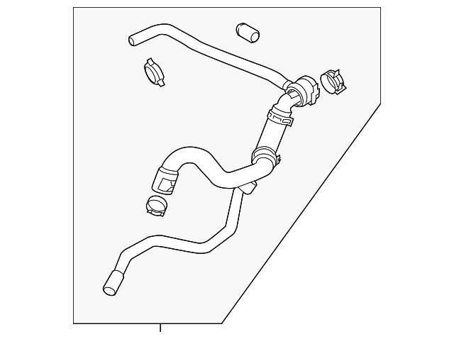 5C0-122-157-M - Hose Assembly - 2013-2016 Volkswagen Jetta | VW OEM ...