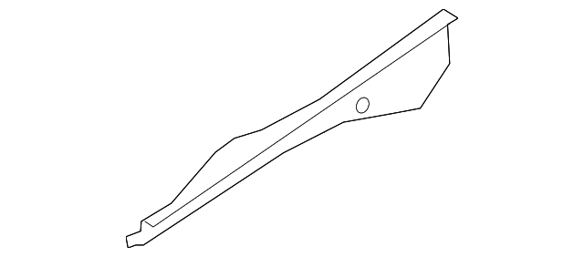 2017-2024 Subaru Apron Reinforced 51021FL01A9P | Subaru Parts Store