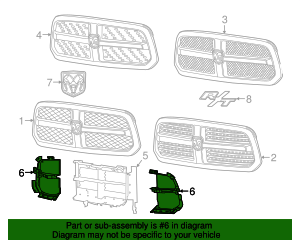 2013-2022 Ram Close Out Panel 68197701AB | TascaParts.com