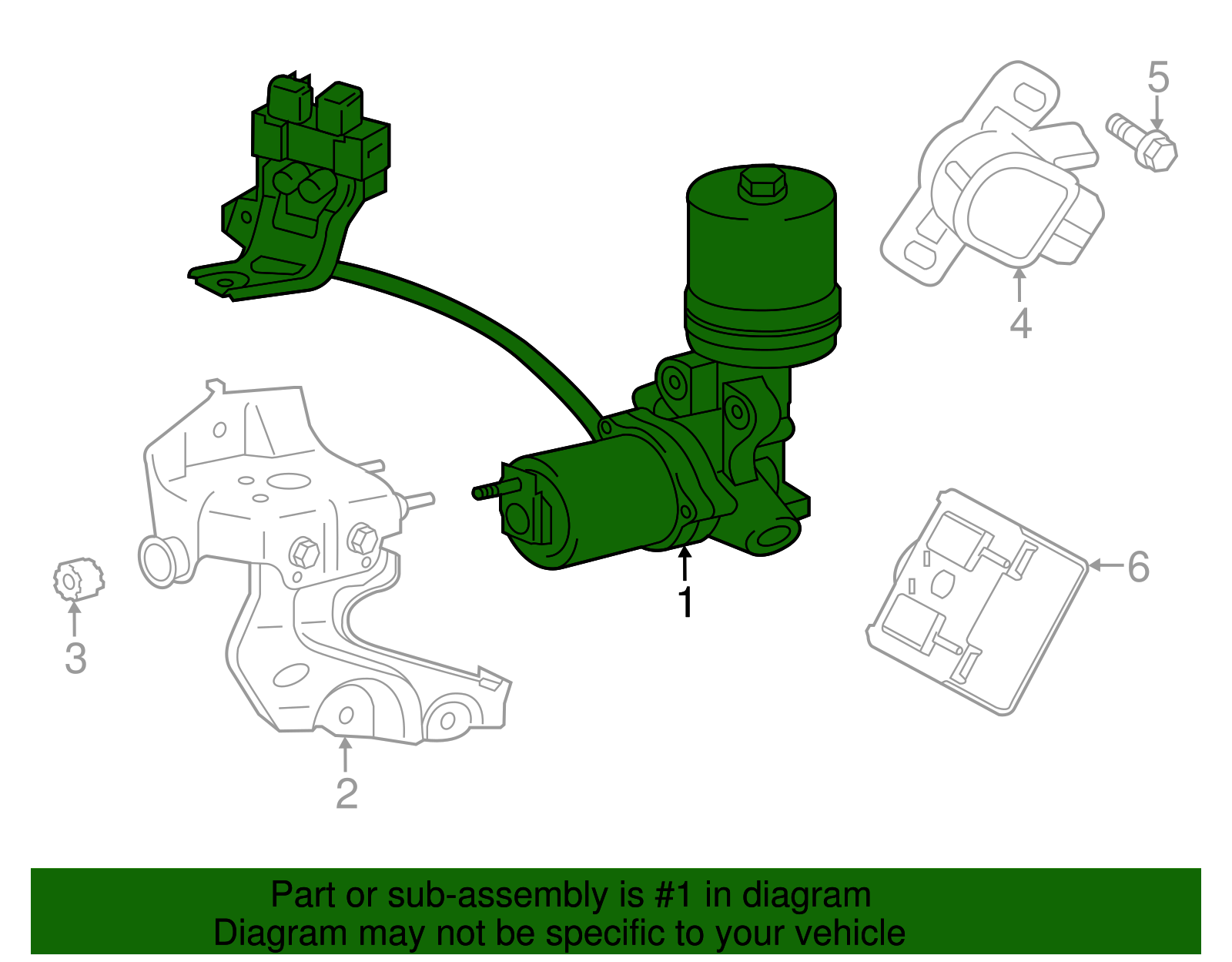 2012-2018 Toyota Pump Assembly 47070-33020 | Toyota Parts Center