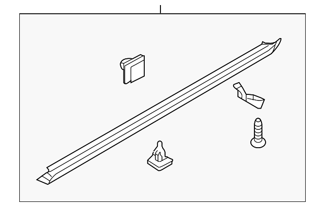 87752-2P000 - Rocker Molding 2011-2015 Kia Sorento | Kia.Parts Store