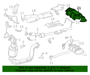 118-680-72-00 - Floor Pan Heat Shield 2020-2023 Mercedes-Benz CLA 250 ...