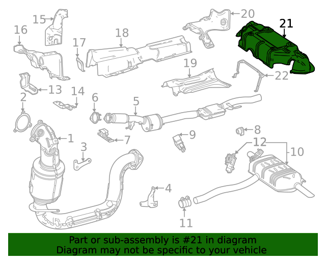 118-680-72-00 - Heat Shield 2020-2023 Mercedes-Benz CLA 250 | Mercedes ...