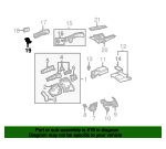 57164-0E010 - Front Reinforced - 2004-2015 Lexus | MyLexusParts