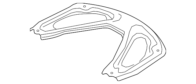 33322284340 - 2016-2018 BMW M6 Reinforced Plate (33-32-2-284-340) | BMW ...