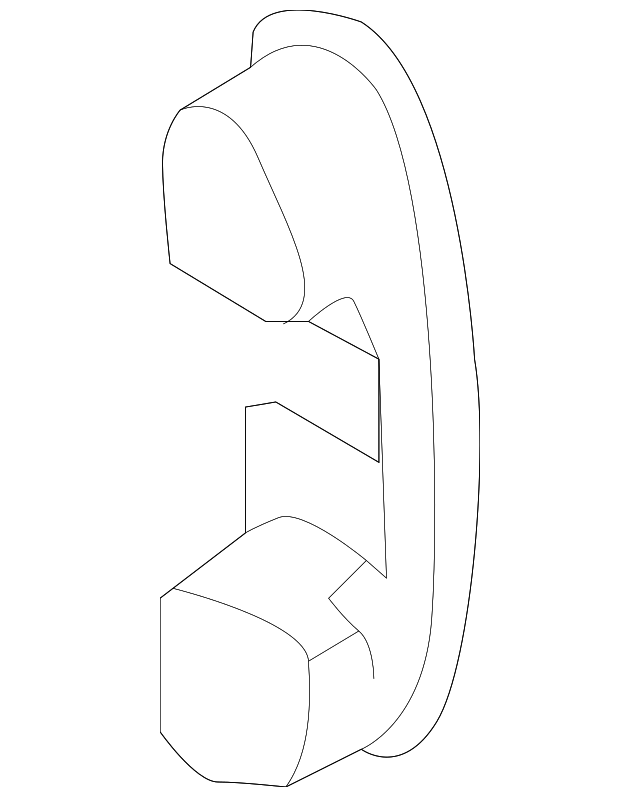 76982-S1000 - Door Check Cover 2020-2022 Kia Telluride | Kia.Parts Store